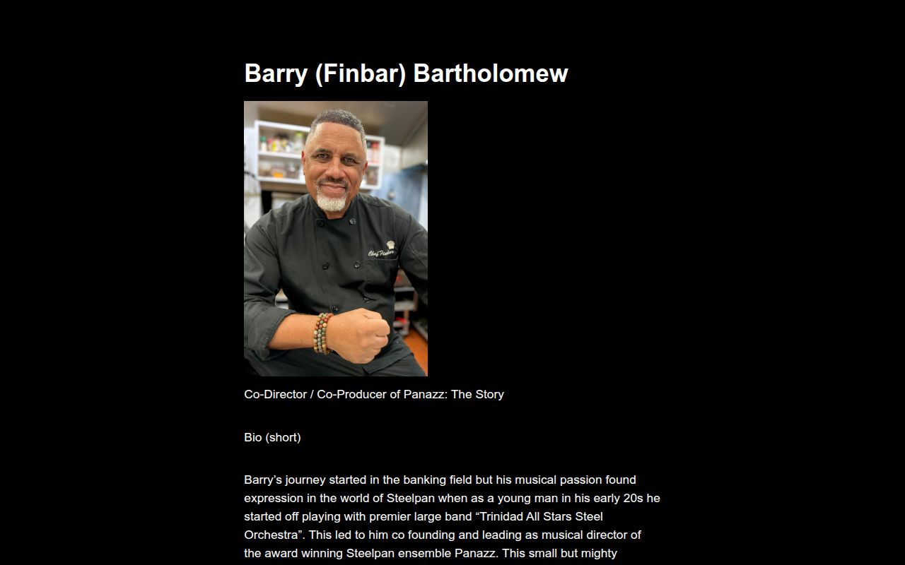 Barry (Finbar) Bartholomew